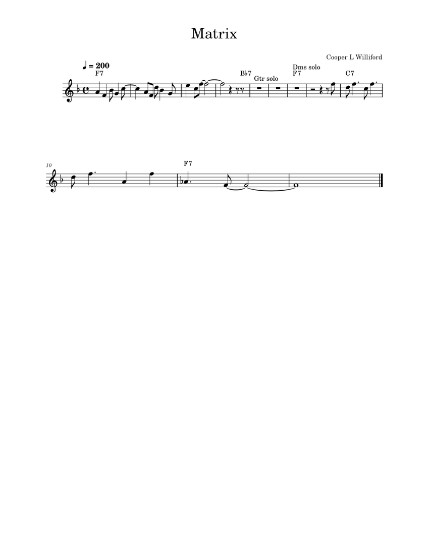 Matrix – Chick Corea Sheet music for Piano (Piano Trio) Easy ...