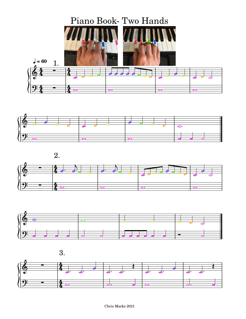 Class Piano Book 1- Two Hands Sheet music for Piano (Solo) | Musescore.com