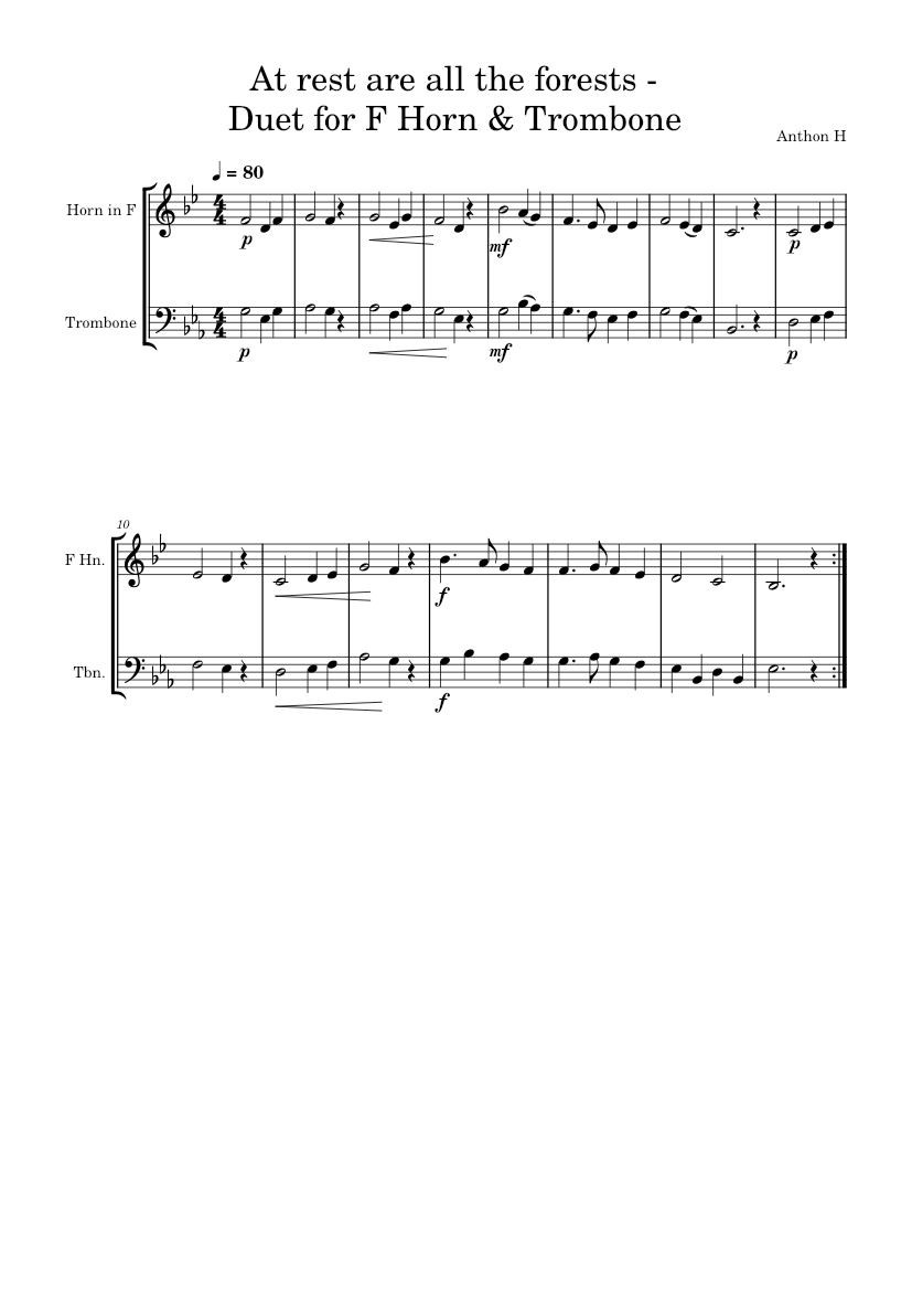 Eighteen Duets for Trombone – Müller, Pietzsch, Haag, Korda, Hohne and ...