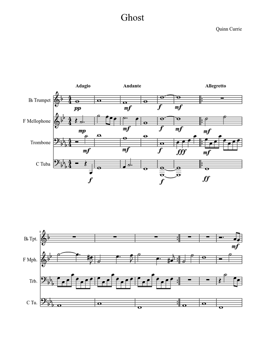 Ghost - piano tutorial