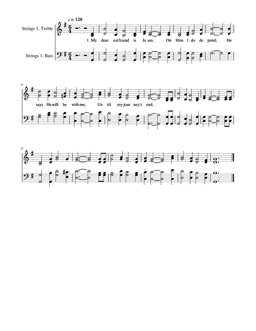 My dearest friend is Jesus - Ulysses Phillips - piano tutorial