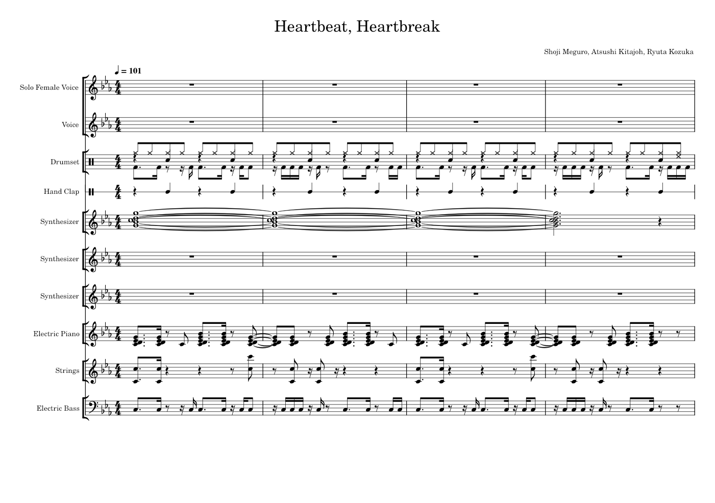 Heartbeat, Heartbreak | Persona 4 Sheet music for Piano, Organ, Vocals ...