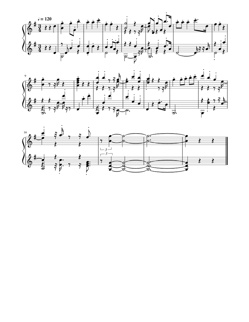 Look, Here Comes The Steamboat Sheet music for Piano (Solo) Easy ...