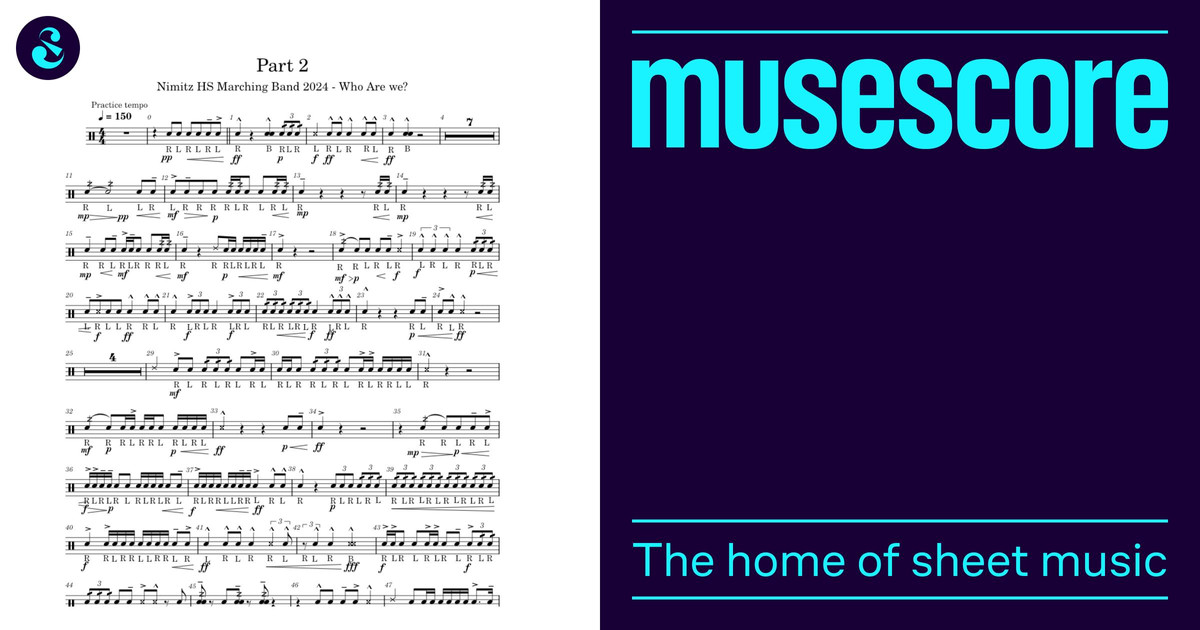 part 2 snares only 2024 Sheet music for Trumpet other (Solo ...