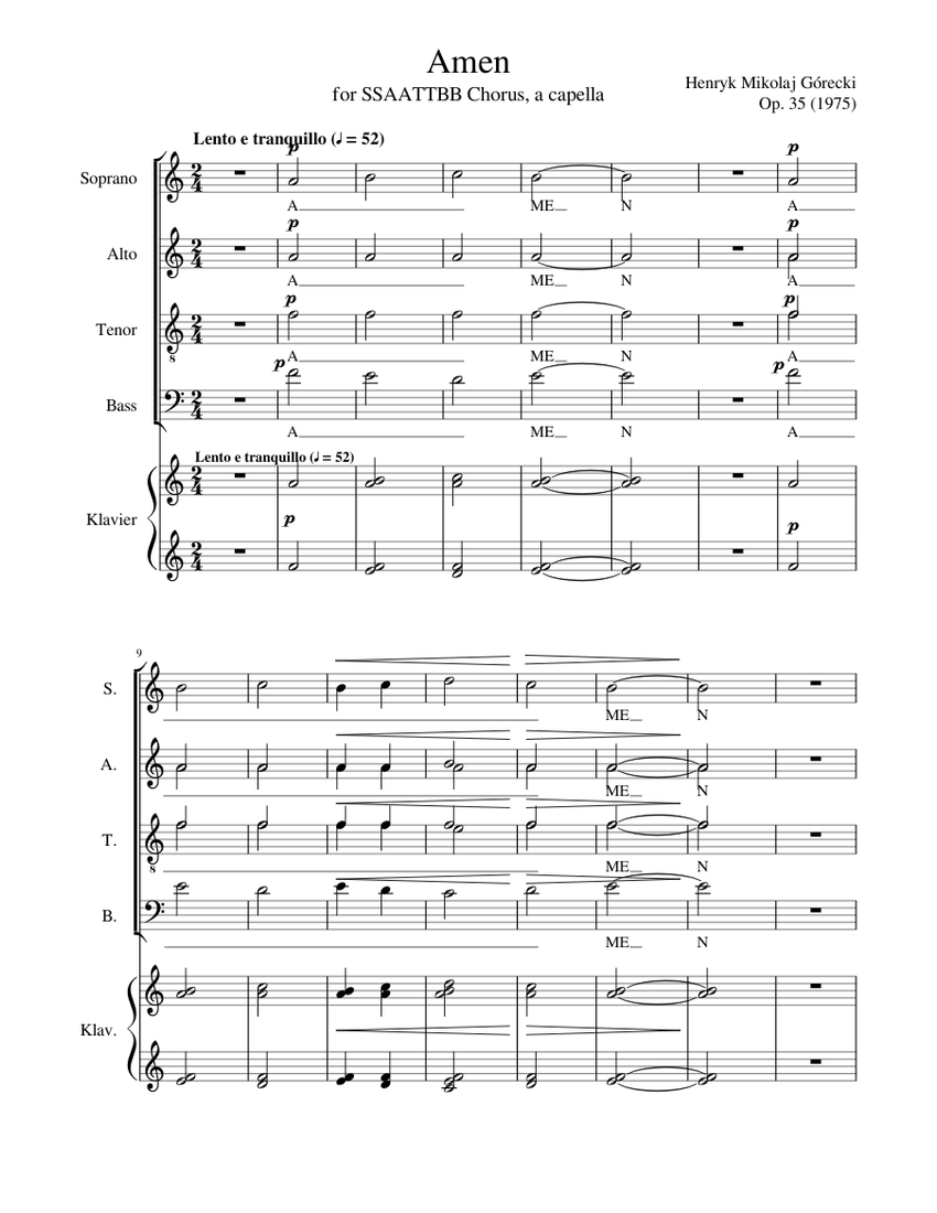Amen Sheet music for Bass guitar (Solo) | Musescore.com