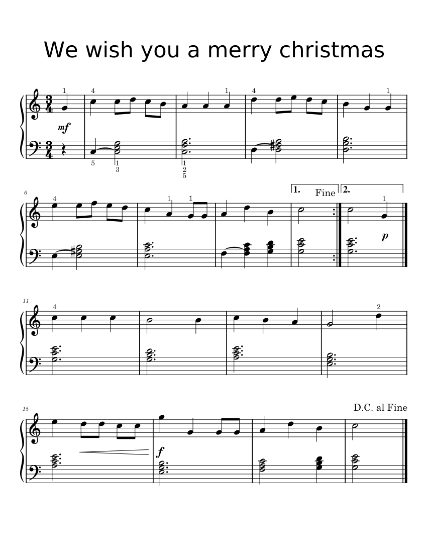 We wish you a merry christmas – Misc Christmas We wish you a merry ...