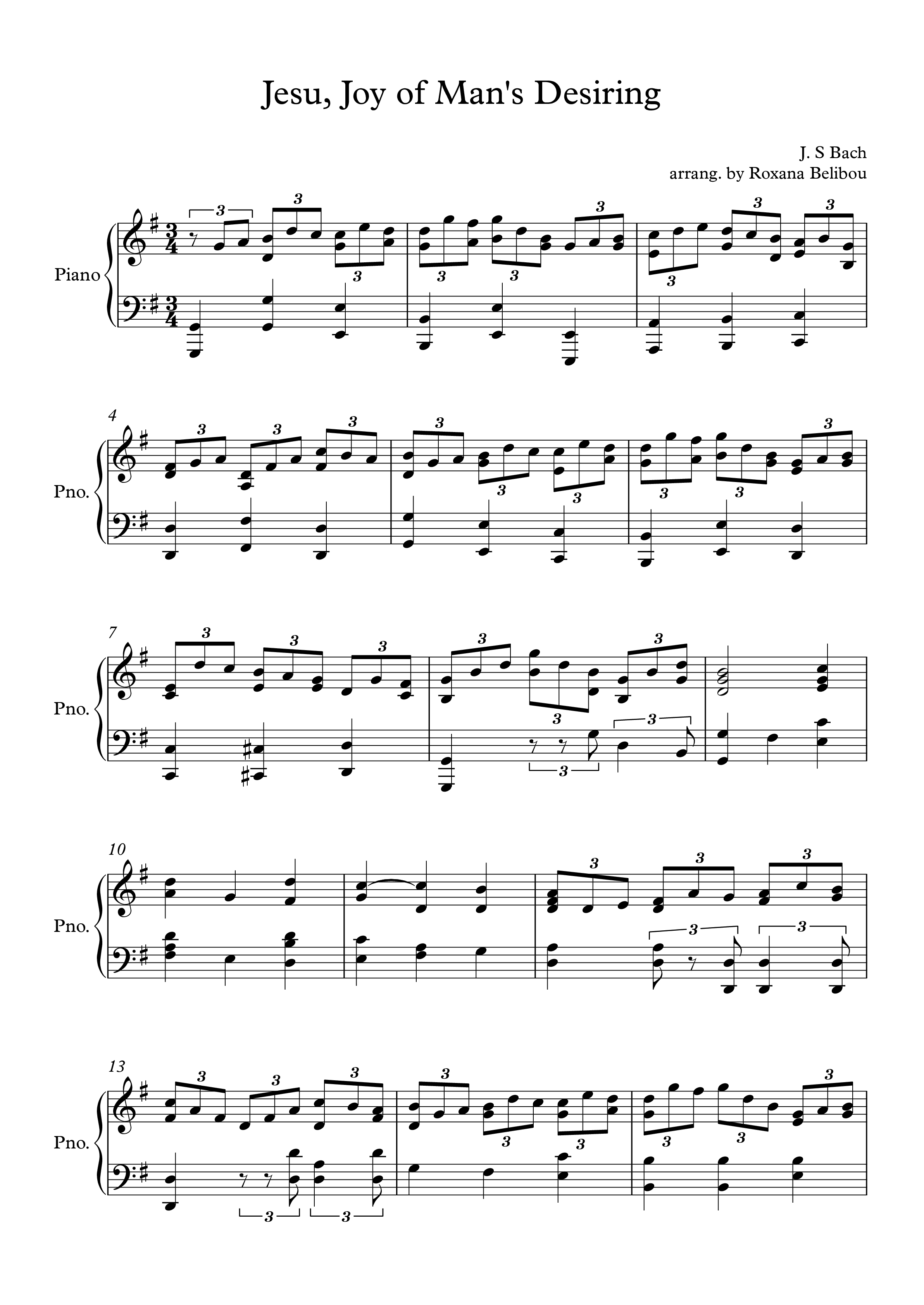 Play Official version of Jesu, Joy of Man's Desiring Sheet Music by ...