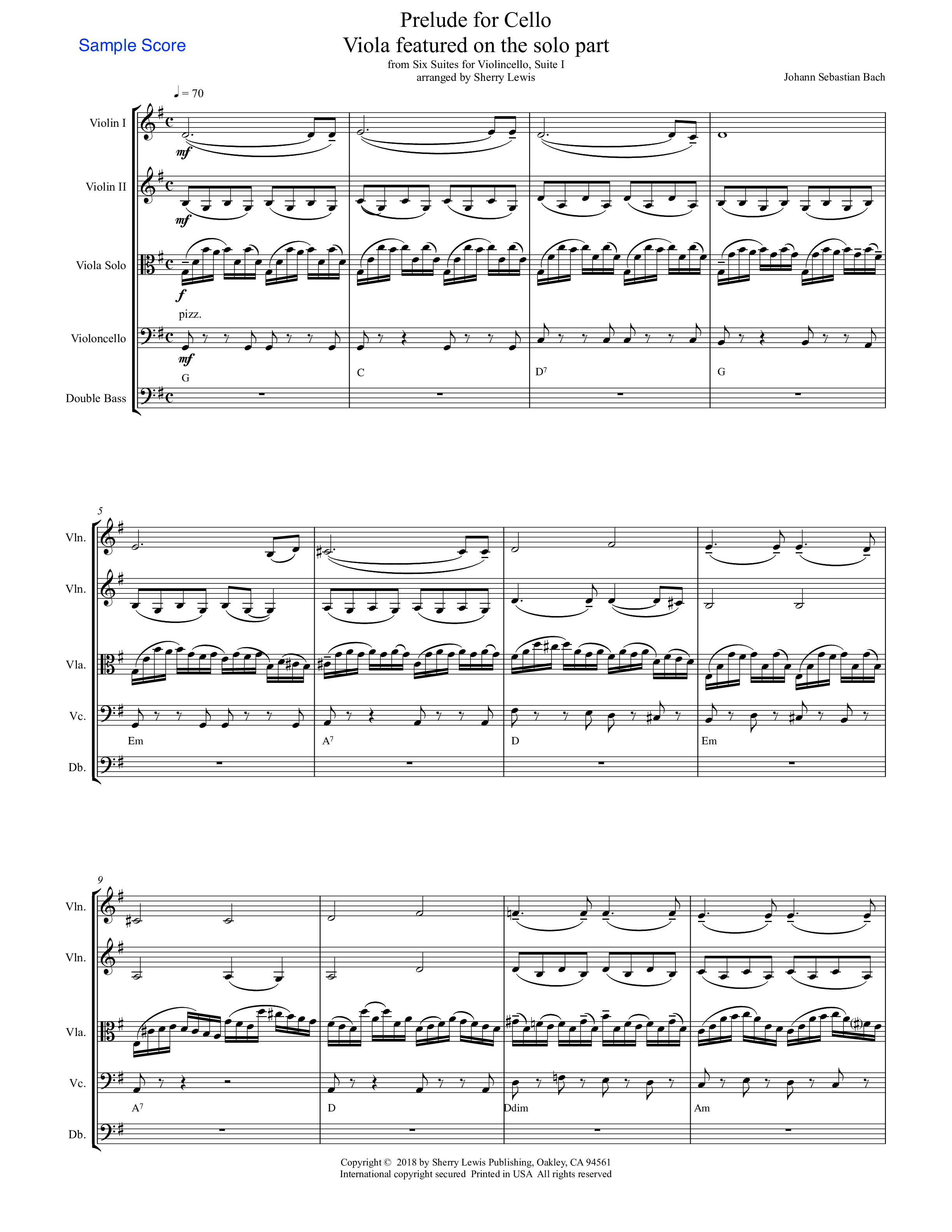 Play Official version of Cello Suite No. 1 in G Major, BWV 1007: I ...