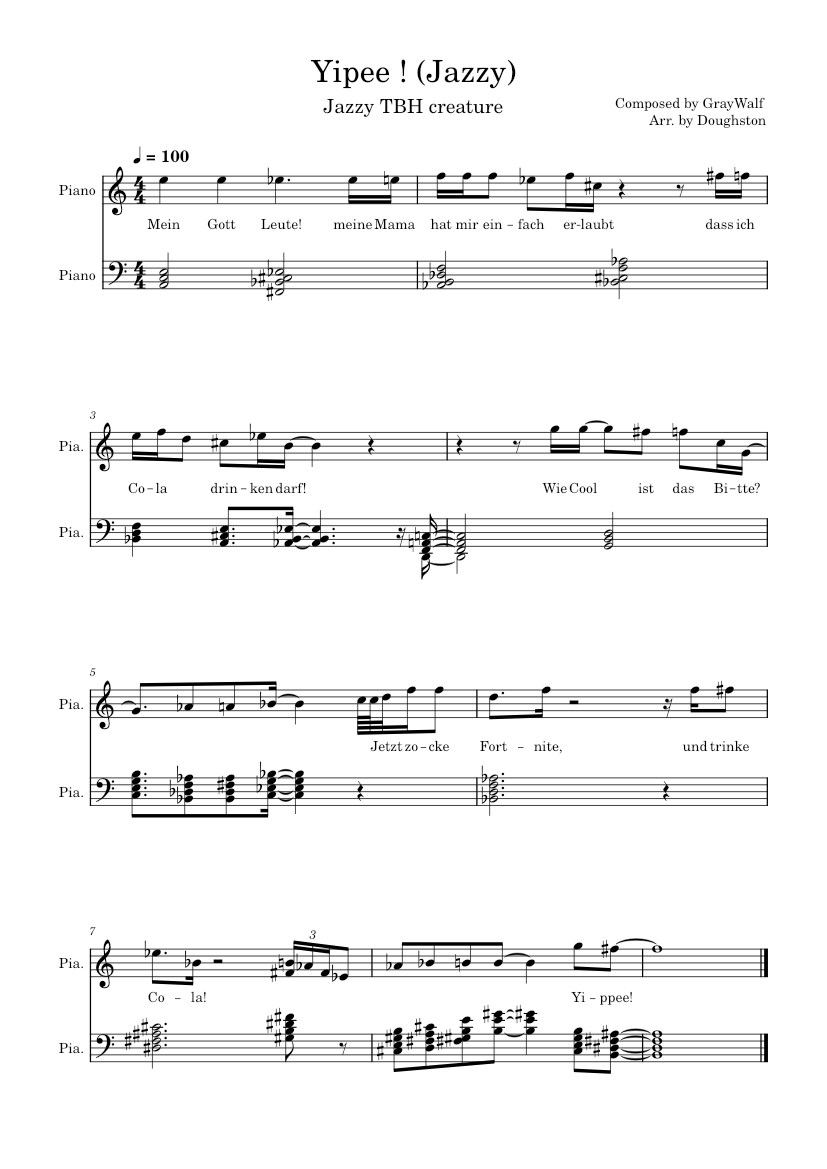 YIPPEE but it's JAZZ (tbh creature) – GrayWalf YIPPEE but it's JAZZ ...