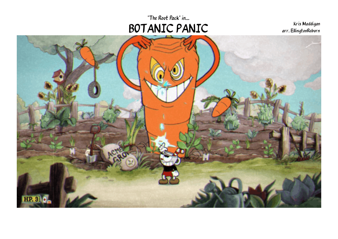 Botanic Panic Sheet music for Piano, Trombone, Tuba, Saxophone alto ...