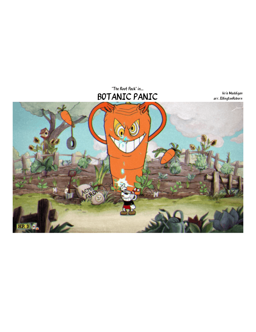 Botanic Panic Sheet music for Piano, Trombone, Tuba, Saxophone alto & more instruments (Jazz ...