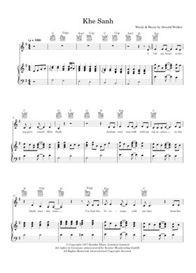 Khe Sanh Guitar Chords