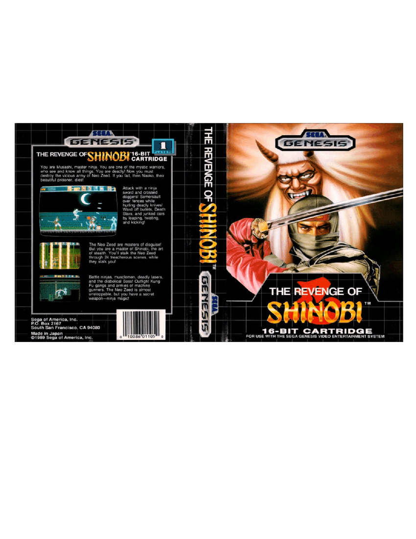 Revenge of Shinobi: The Neo Zeed (Final Boss) OST Sheet music for ...