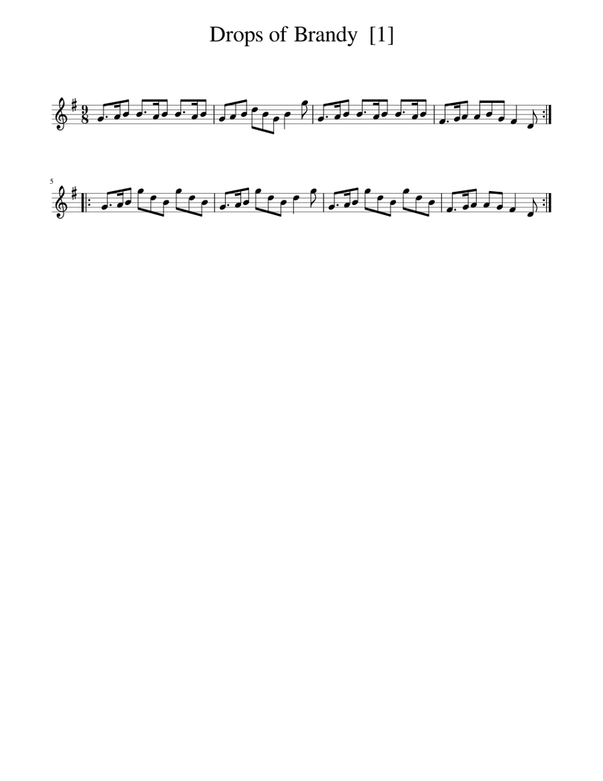 Drops of Brandy Sheet music for Piano (Solo) | Musescore.com