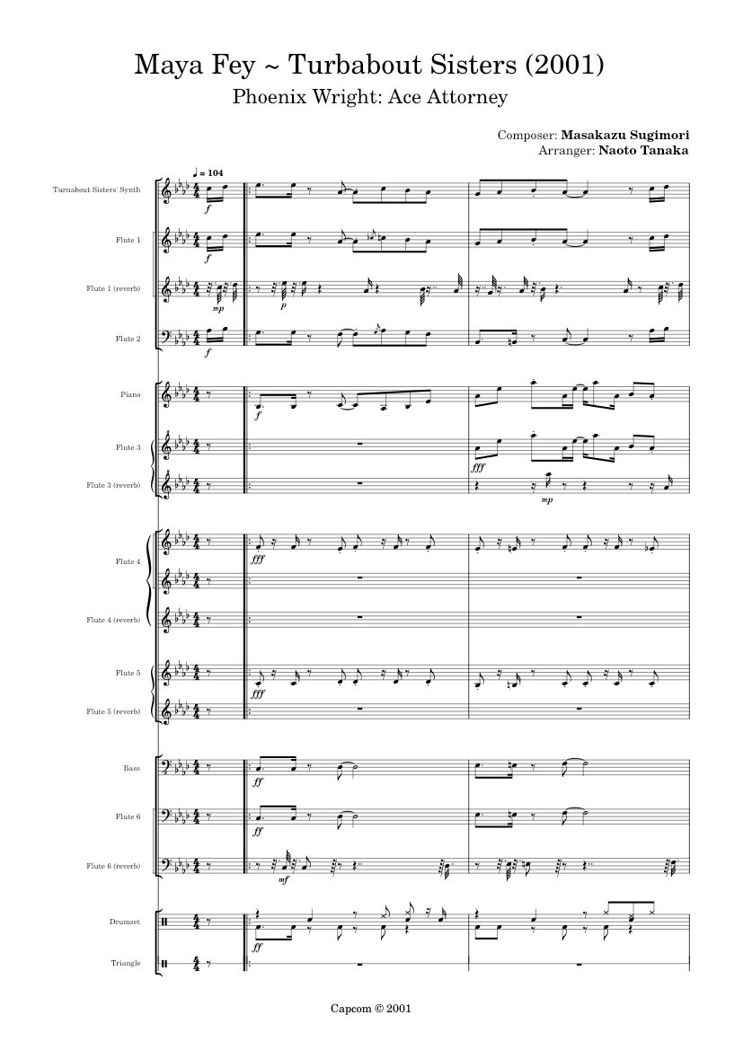 Maya Fey ~ Turnabout Sisters (2001) from Phoenix Wright: Ace Attorney ...