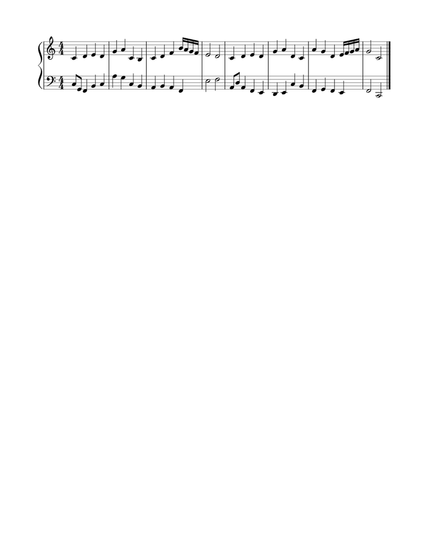 A B A C YARDEN Sheet music for Piano (Solo) | Musescore.com