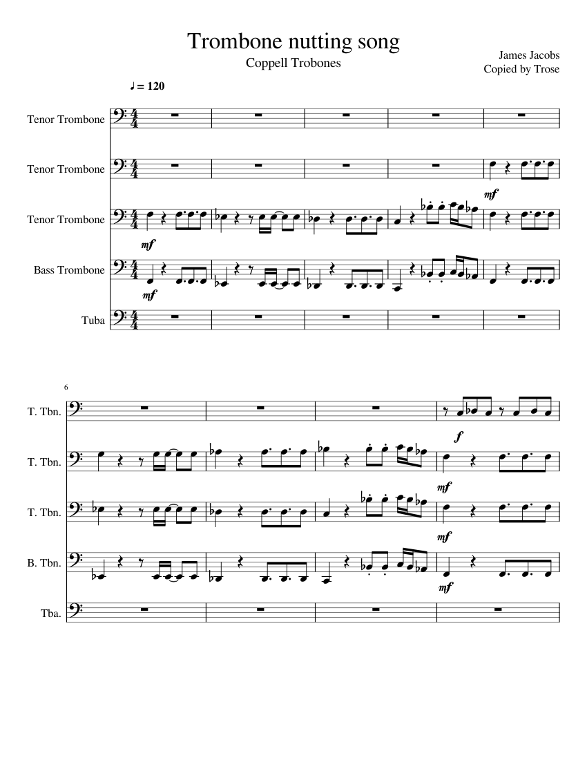 Sonic Boom/ Snake Pit (Ultimate Low Brass Multitrack Edition) Sheet ...