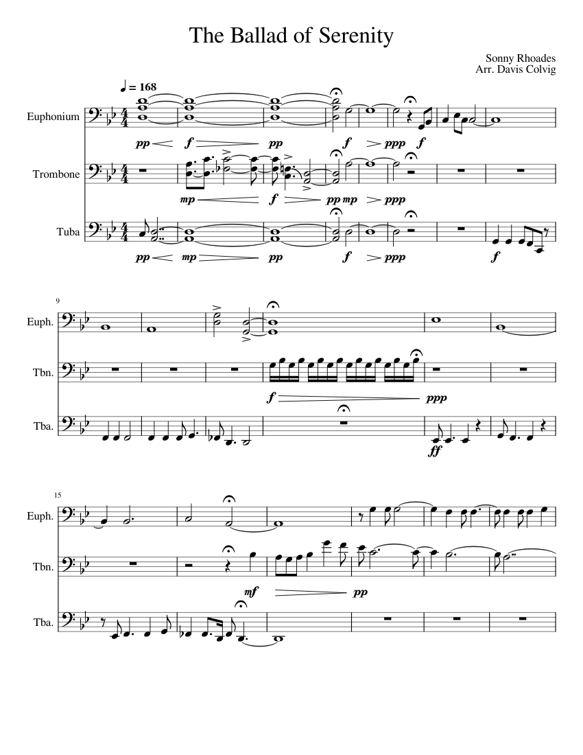 The ballad of serenity – Sonny Rhodes The Ballad of Serenity – Sonny ...