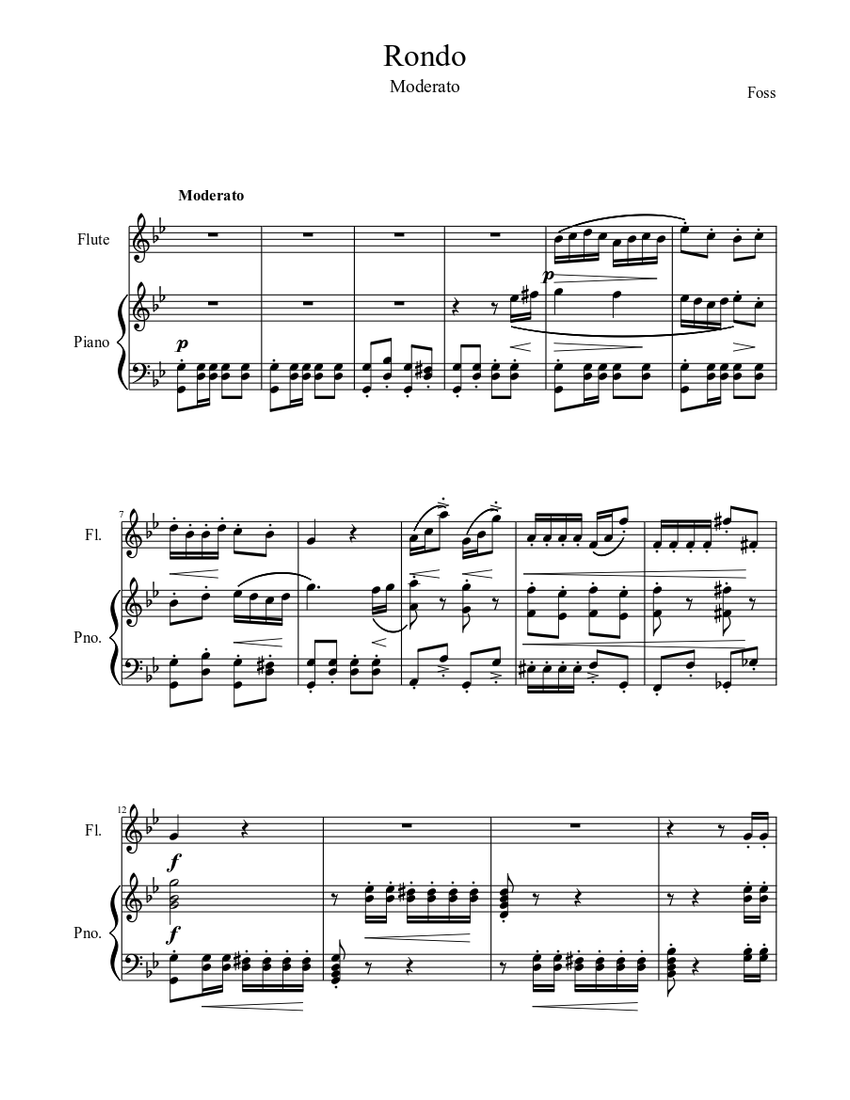 Rondo - piano tutorial