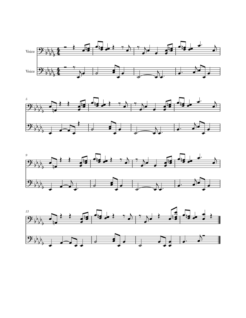 Burning sensation – Jace Knox Sheet music for Vocals (Solo) | Musescore.com