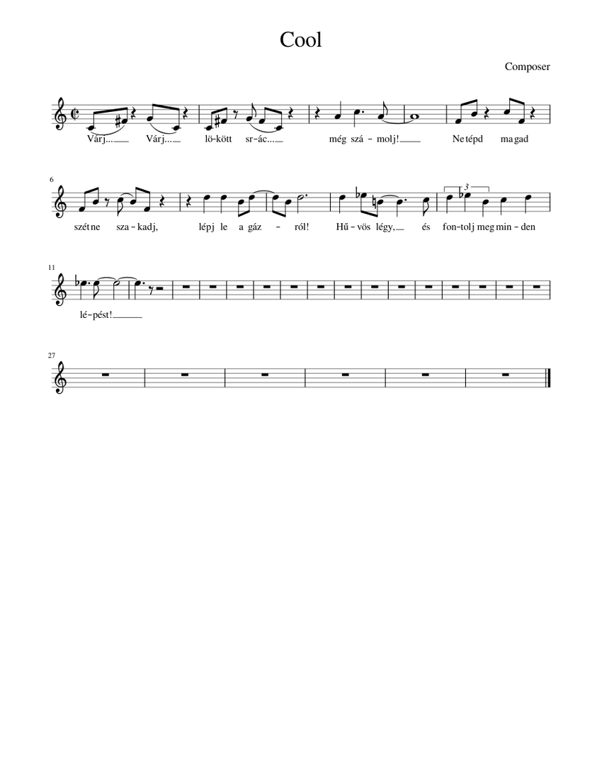 Cool Sheet music for Piano (Solo) | Musescore.com