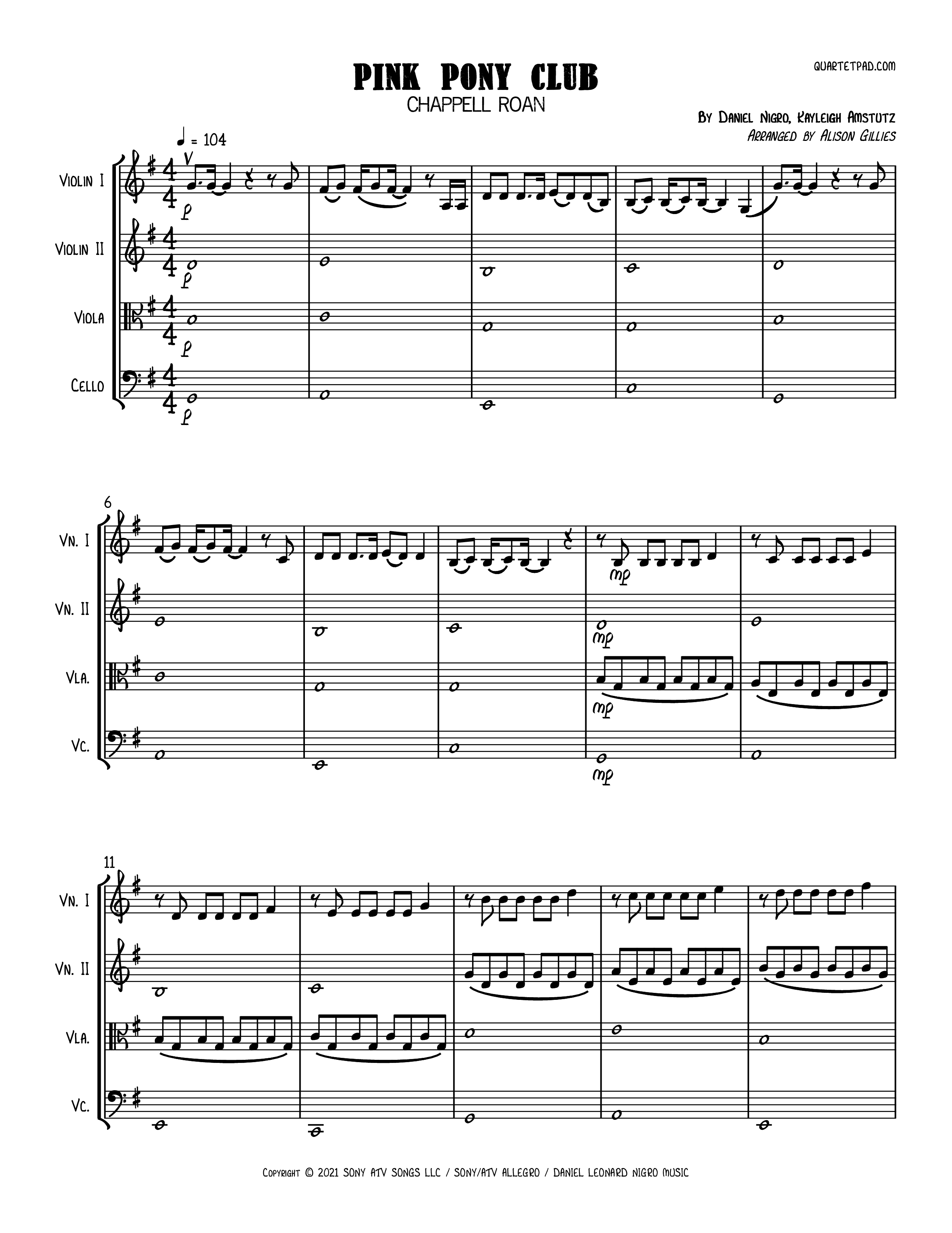 Play Official version of Pink Pony Club Sheet Music by Chappell Roan ...