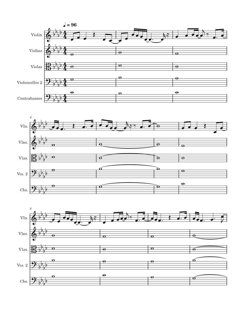 20240205 Spaghetti Western Sheet music for Violin, Strings group (String Ensemble) | Musescore.com