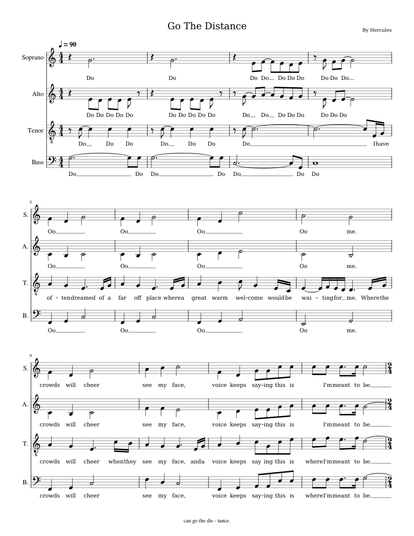 go-the-distance-FL-v2-1 Sheet Music for Soprano, Alto, Tenor, Bass ...
