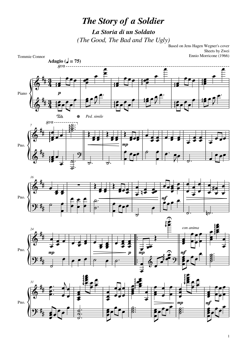 The Story of a Soldier (The Good, The Bad and The Ugly) - Ennio ...