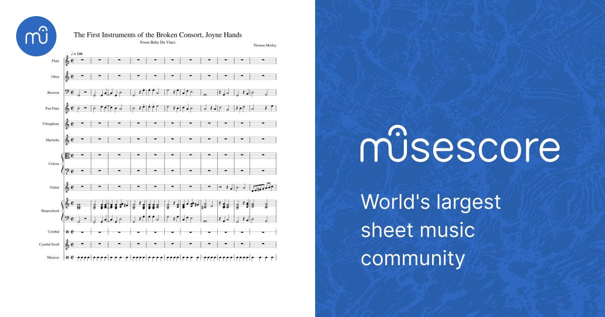 Joyne Hands – Thomas Morley The First Instruments of the Broken Consort ...