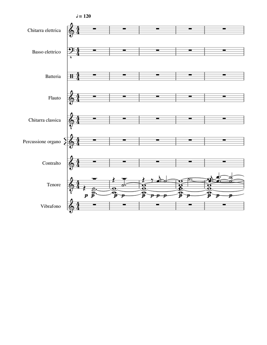 La Carrozza Di Hans PFM Sheet Music For Alto Tenor Organ Flute la-carrozza-di-hans-pfm-sheet-music-for-alto-tenor-organ-flute