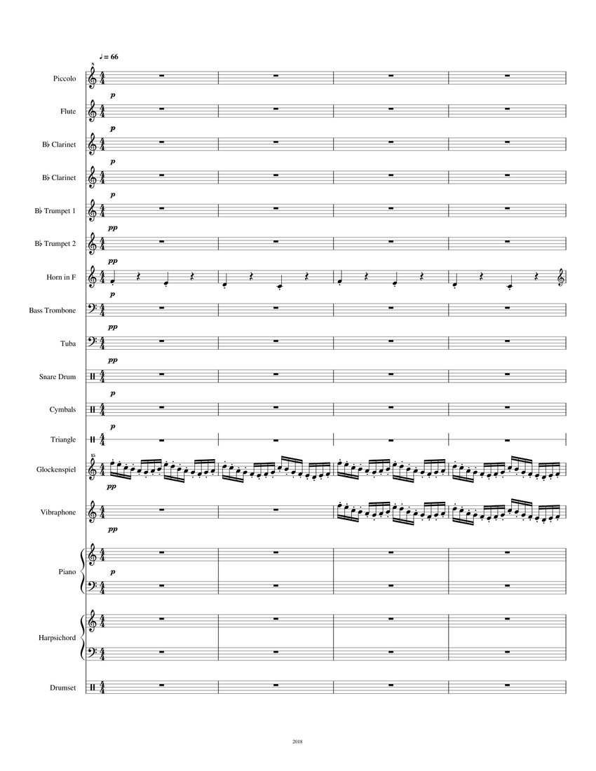 Fireflies Sheet music for Piano, Harpsichord, Tuba, Flute & more ...