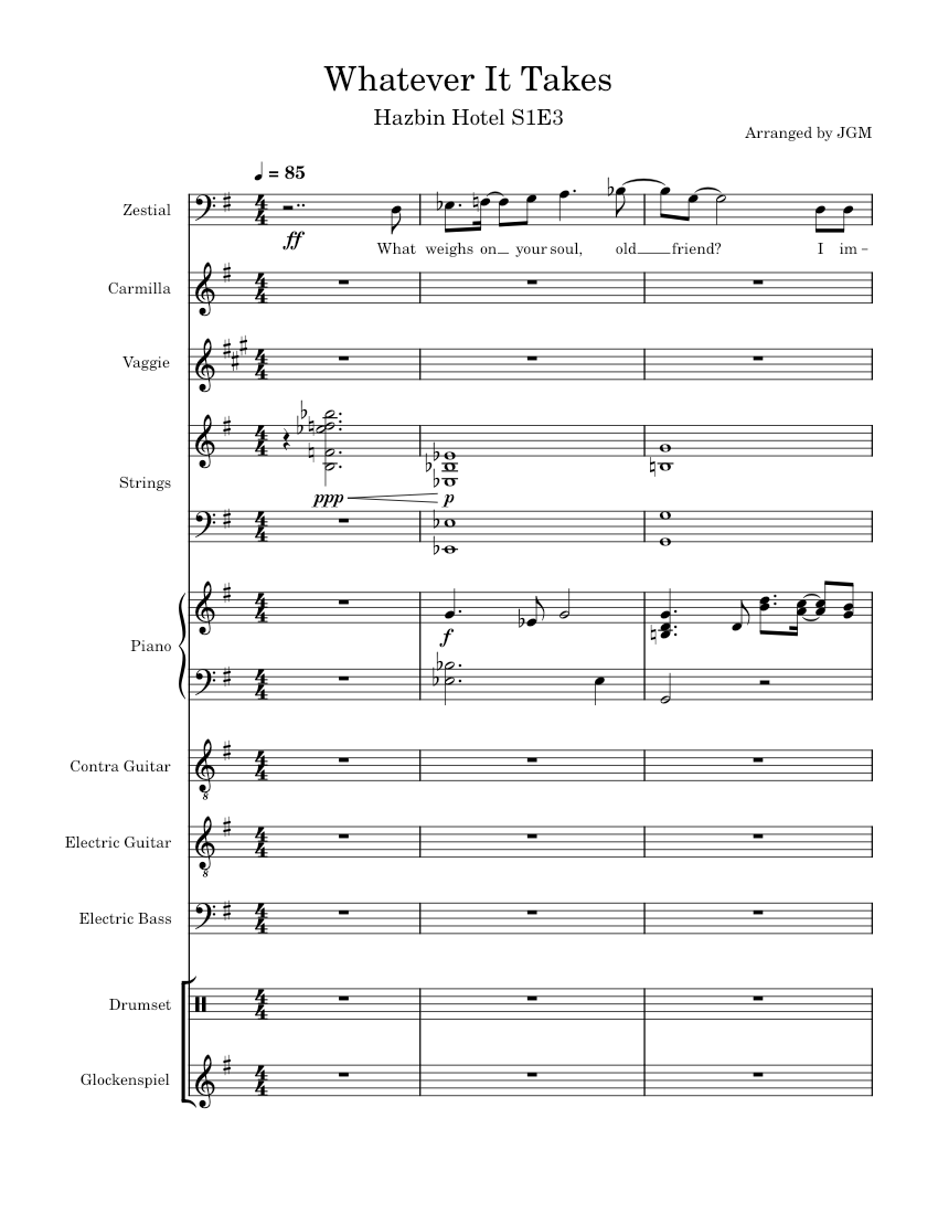 Whatever it Takes – Sam Haft and Andrew Underberg – Hazbin Hotel Cover ...