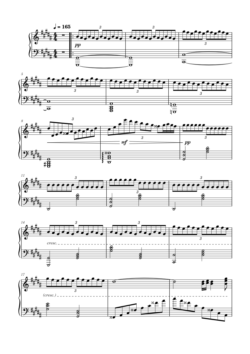 final stand Sheet music for Piano (Solo) | Musescore.com