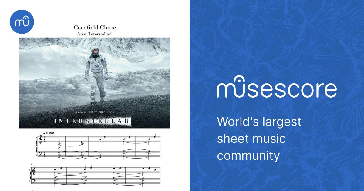 Cornfield Chase - Interstellar Sheet music for Piano (Solo) | Musescore.com