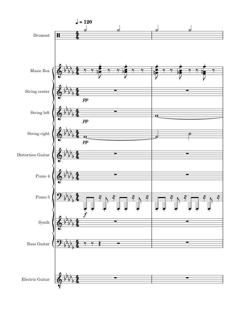 Imminent Danger Sheet music for Piano, Harpsichord, Guitar, Bass guitar ...