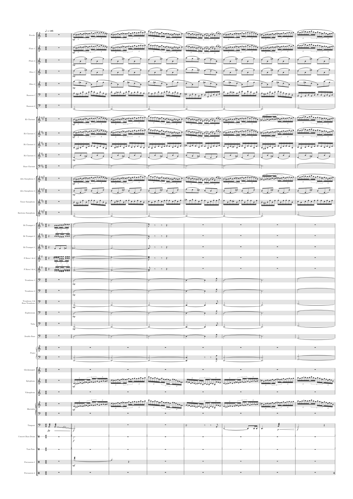 Ending Sheet music for Piano, Trombone, Tuba, Flute & more instruments ...