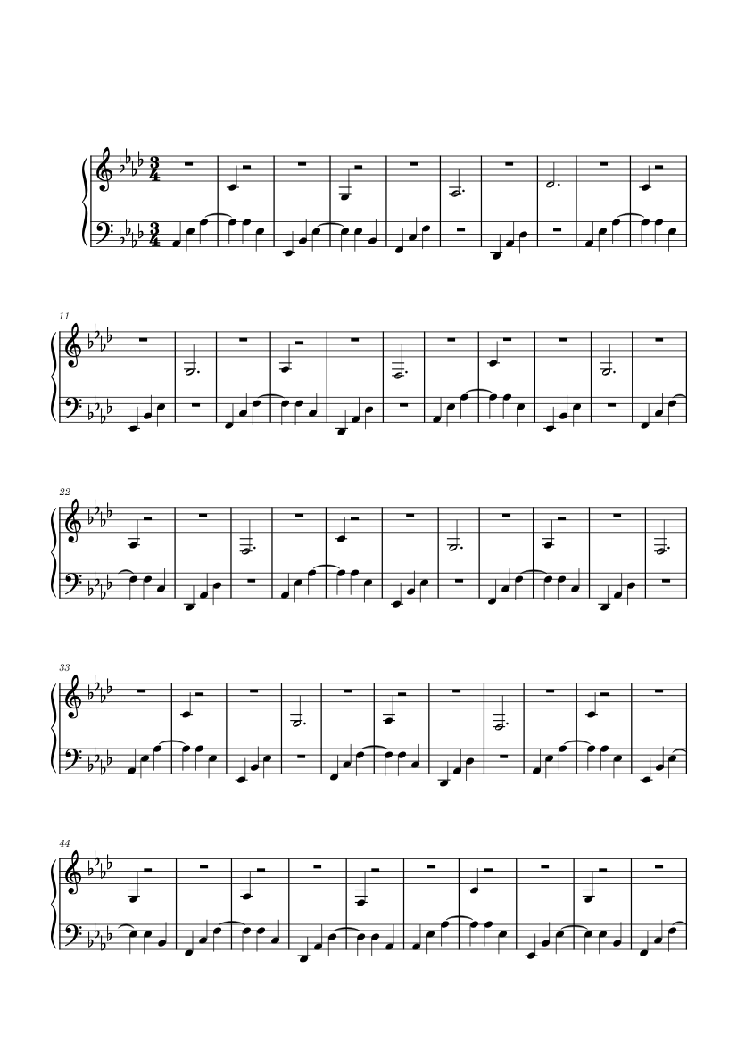 2930d9fb9b71577847e06b55f3a59560bae142d3 Sheet music for Piano (Solo ...