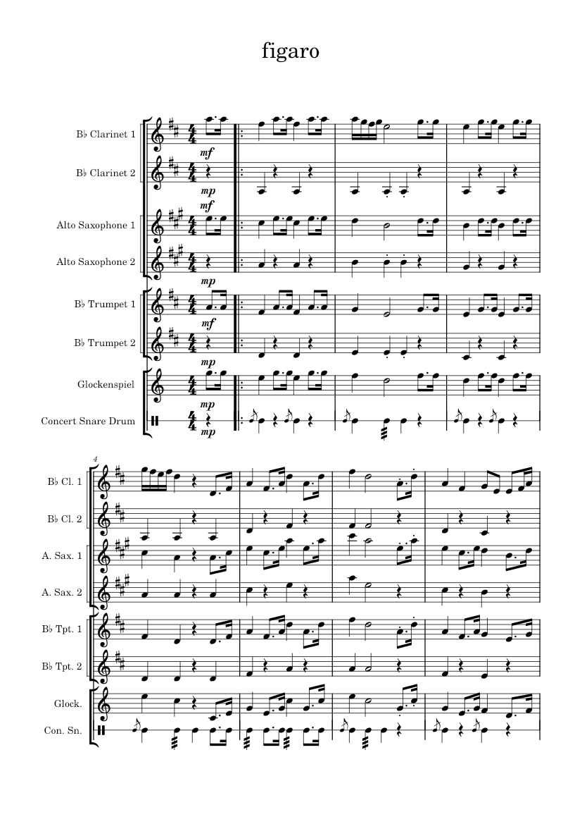 March from the marriage of figaro – (slow march of the Coldstream ...