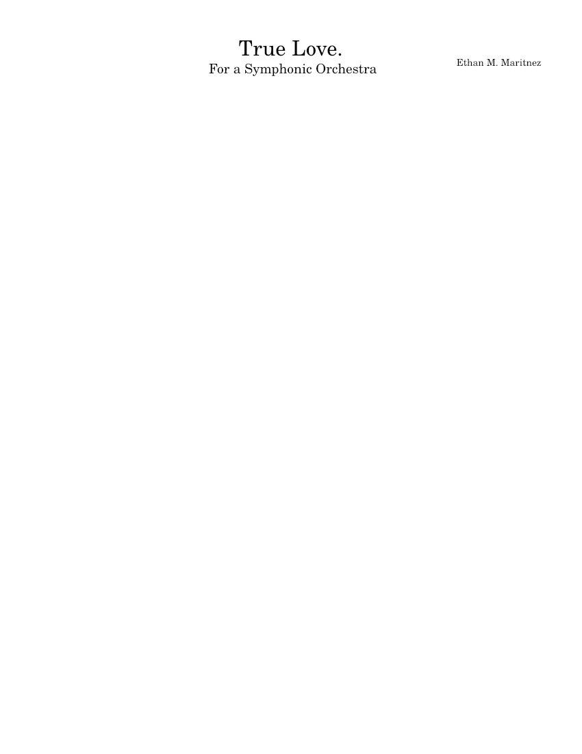 True Love Sheet music for Trombone, Tuba, Flute, Oboe & more ...