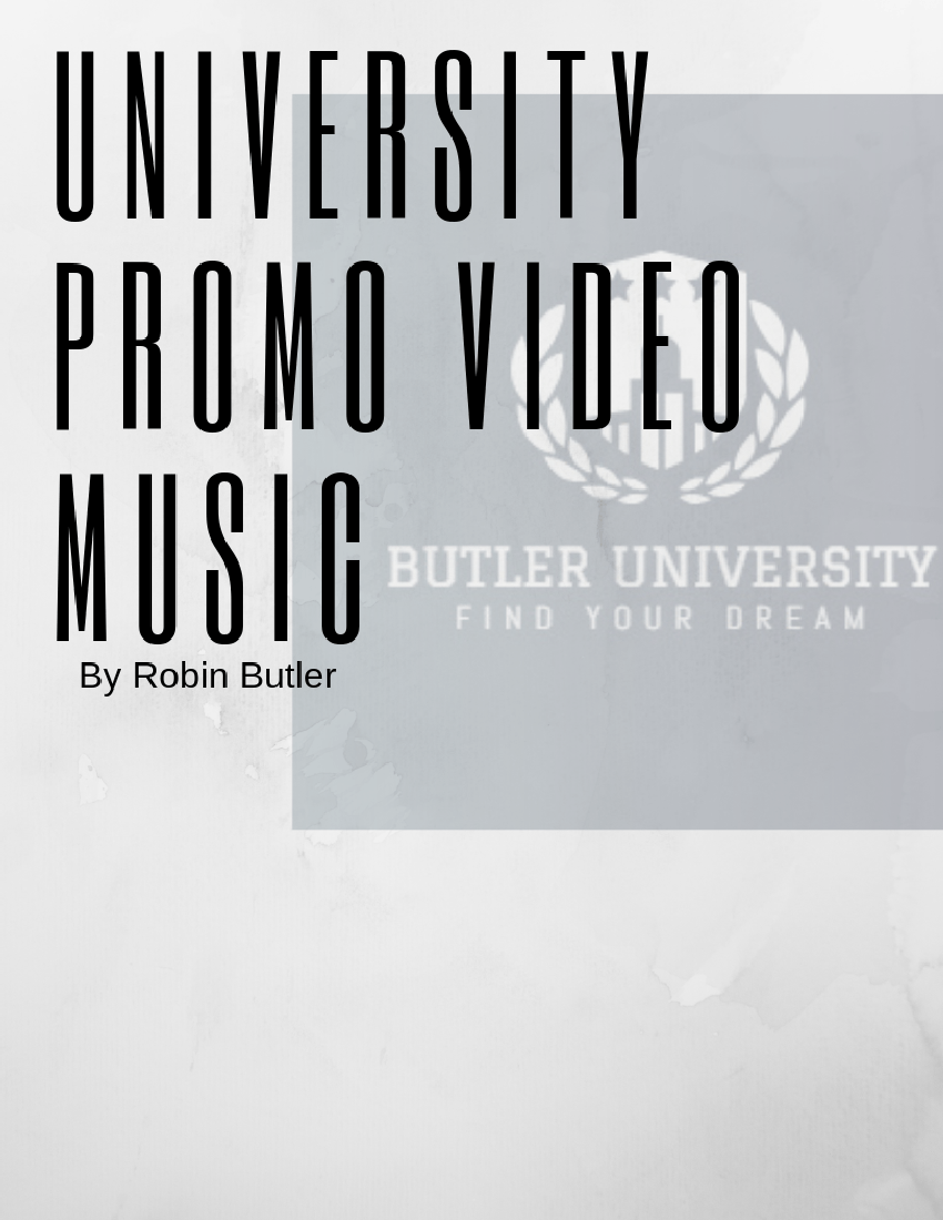 University Promo Video Music | Special Audio Sheet music for Piano ...