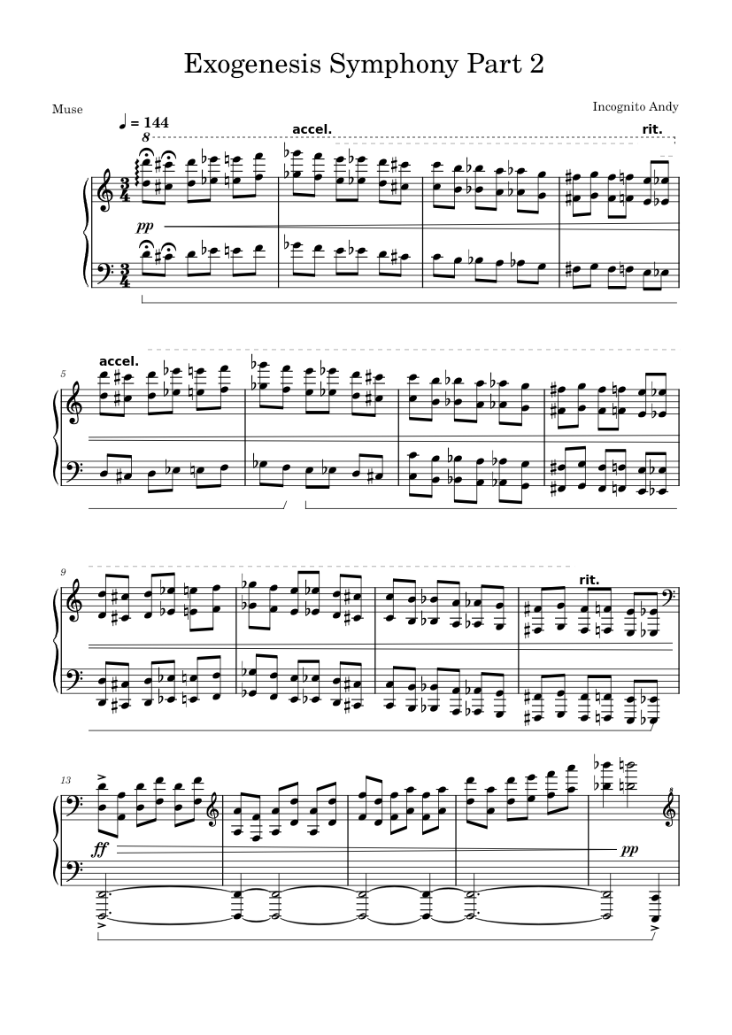 Exogenesis symphony part 2 cross-pollination – Muse (Incognito Andy ...