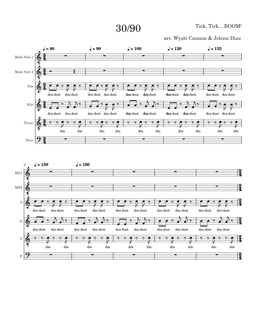 30/90 – Jonathan Larson, Tick, Tick...Boom! Musical 30/90 – Jonathan ...