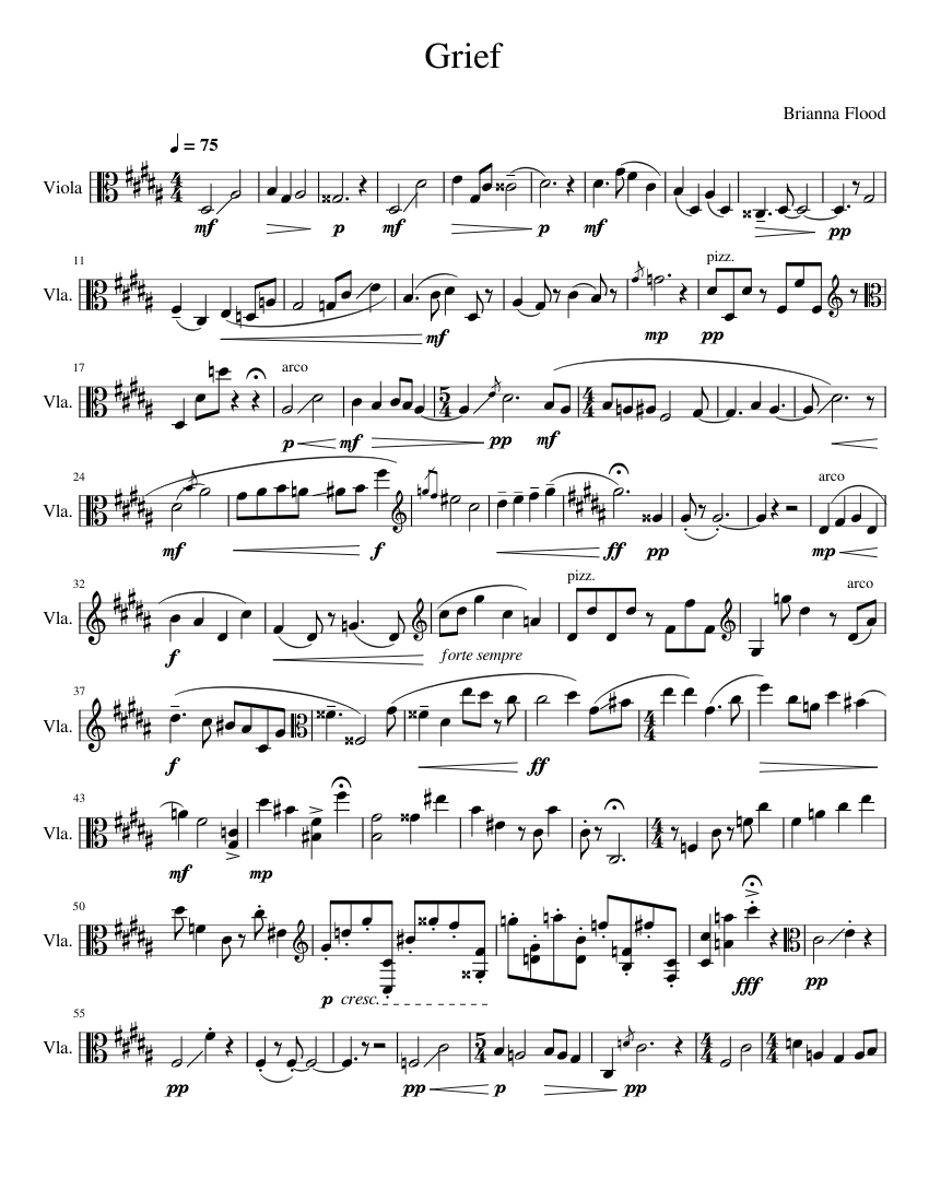 Grief - piano tutorial
