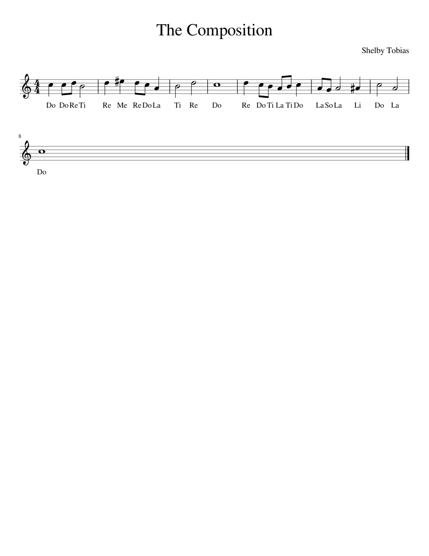 Choral Composition 2 Sheet music for Piano (Solo) | Musescore.com