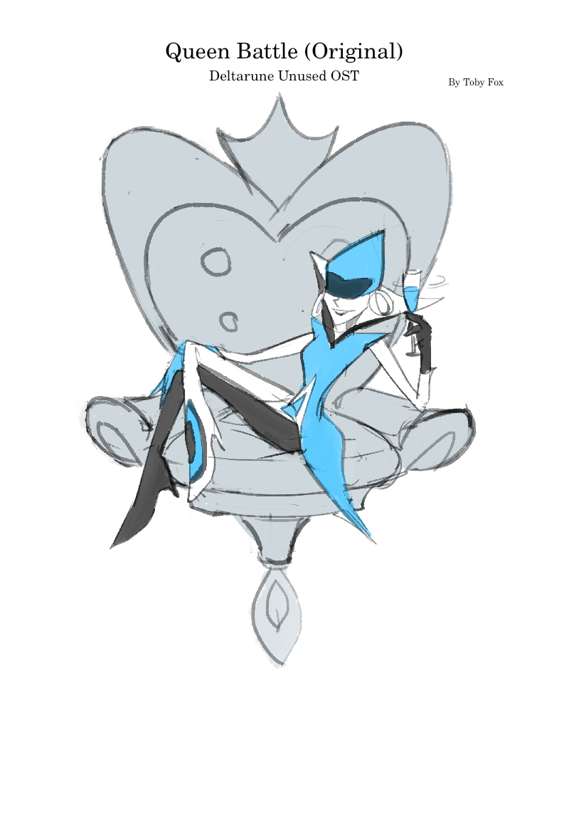 Queen Battle (Original) – Toby Fox | Deltarune Chapter 2 Unused OST ...