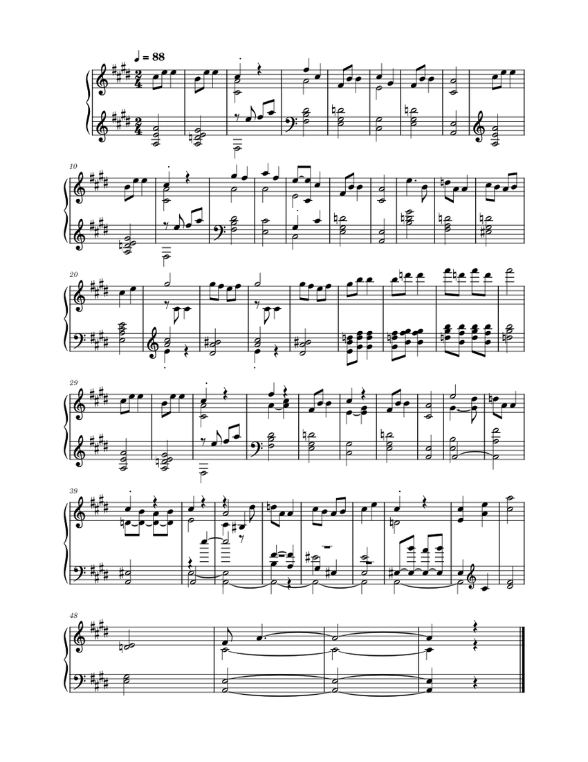 macDowell To a wild rose Sheet music for Piano (Solo) Easy | Musescore.com