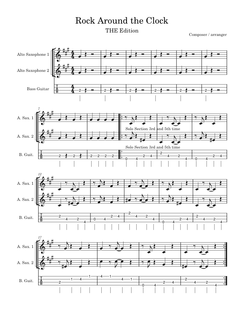 Rock around the clock – Bill Haley & His Comets Rock Around the Clock ...