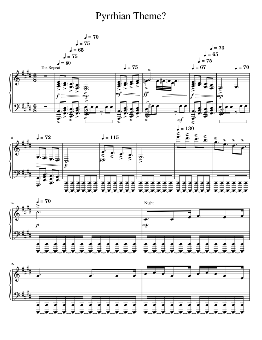 Pyrrhian_Theme_.mscz Sheet music for Piano (Solo) | Musescore.com