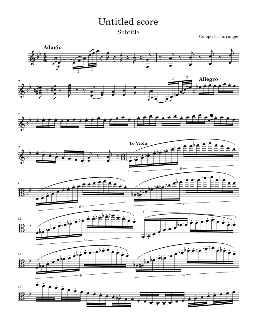 Impossible Sheet music for Violin (Solo) | Musescore.com